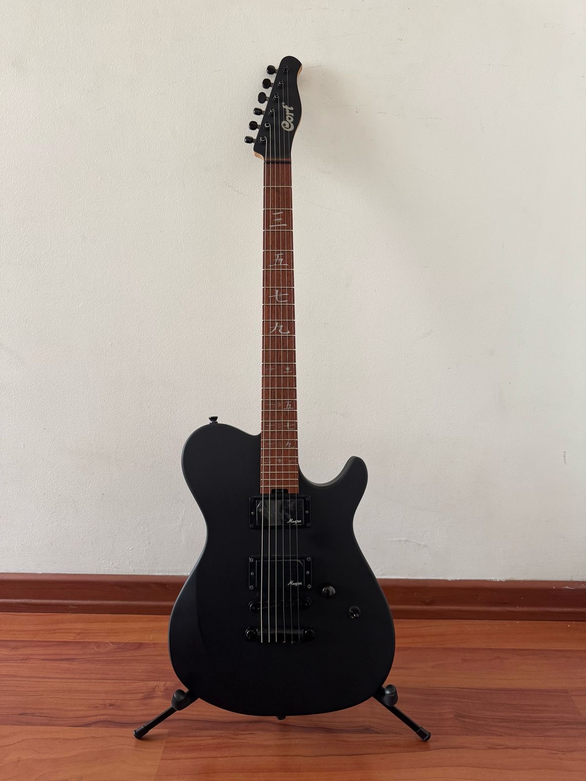 GUITARRA ELECTRICA CORT MANSON SERIES MBM-1-SBLK - Cambalucho